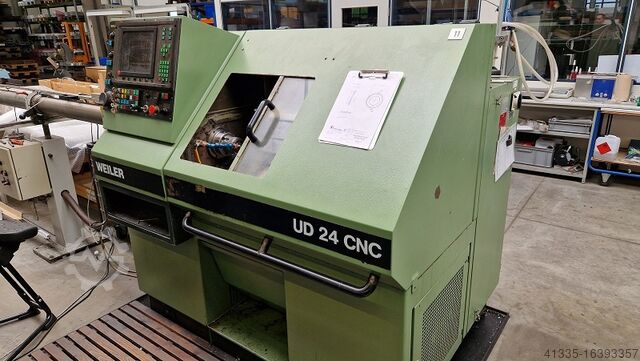 CNC lathe
WEILER UD 24 CNC