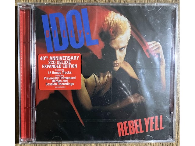 BILLY IDOL - Rebel Yell 40th Anniversary 2CD NOVO