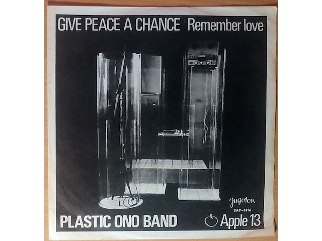 SP JOHN LENNON / PLASTIC ONO - Give Peace A (1969) MINT