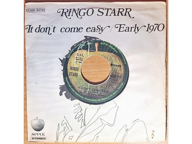 SP RINGO STARR - It Don`t Come Easy (1971) Italy, NM