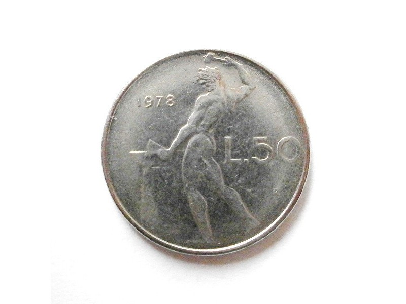 Italija 50 lira 1978