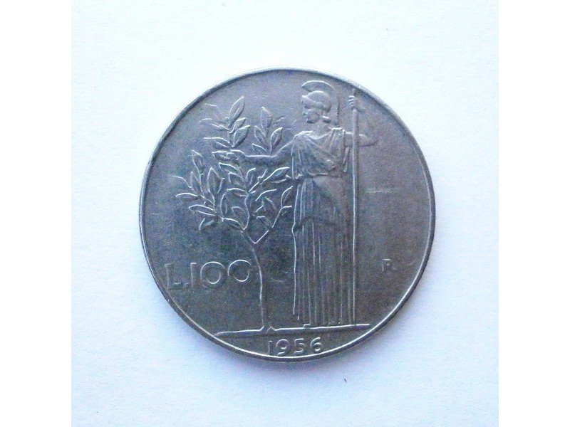 Italija 100 lira 1956