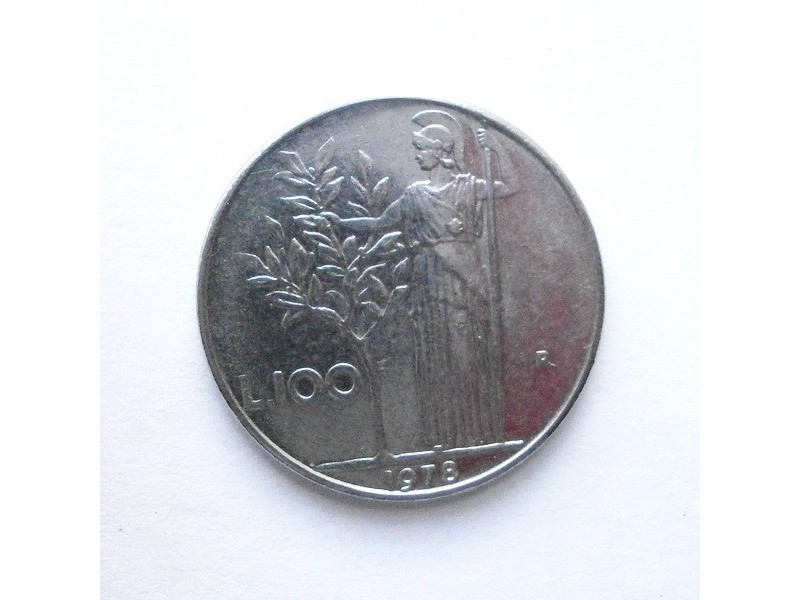 Italija 100 lira 1978