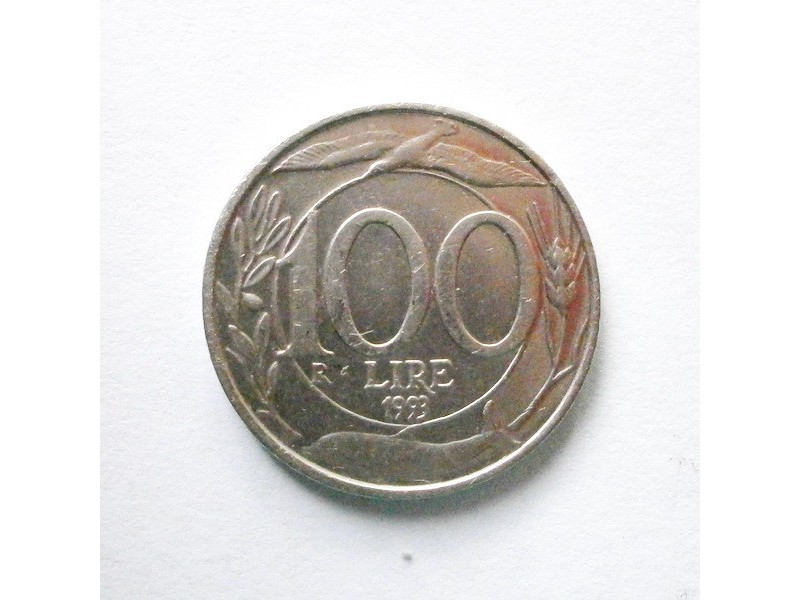 Italija 100 lira 1993