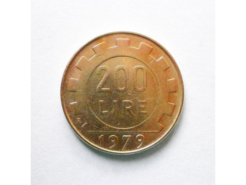 Italija 200 lira 1979
