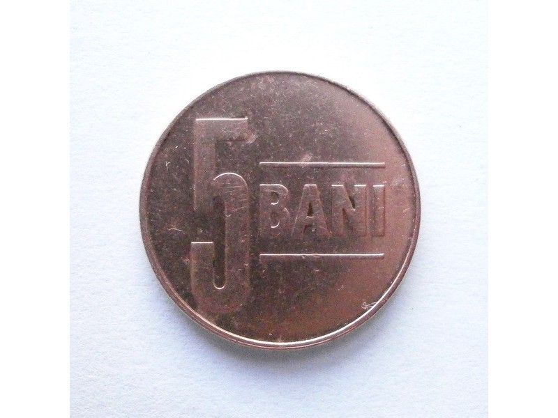 Rumunija 5 bani 2005