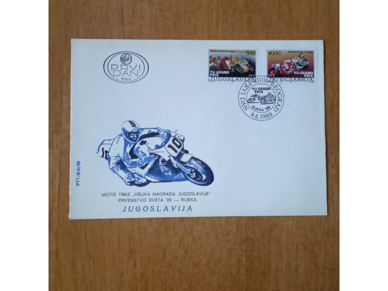 Moto Trke - Motori - Prvenstvo Sveta 89 - Jugoslavija