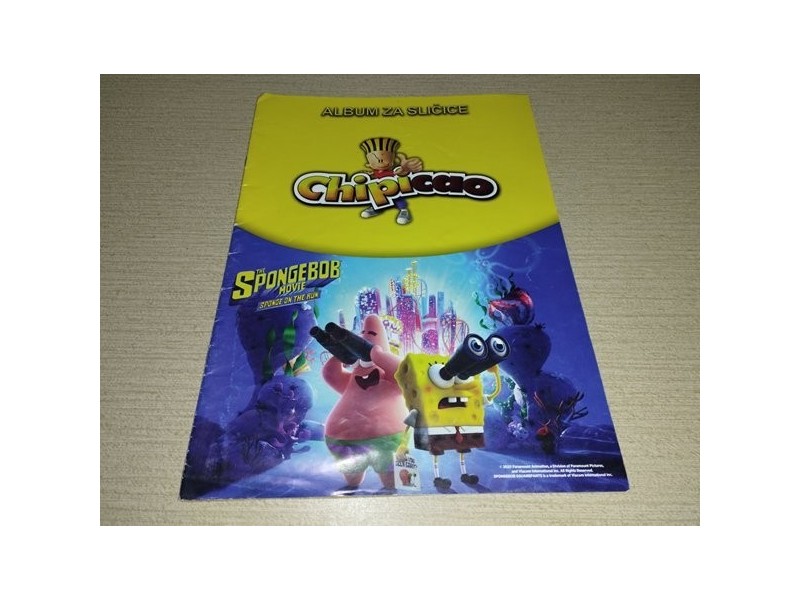 Album za slicice Chipicao - The Spongebob