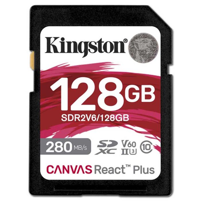 Memorijska kartica Kingston SDR2V6/128GB 128GB SDXC UHS-II 280R/150W U3 V60