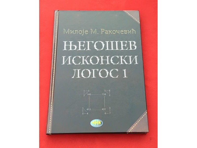 Njegošev iskonski logos Miloje Rakočević Nova knjiga