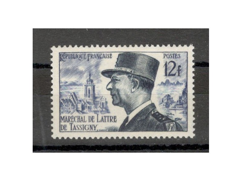 FRANCUSKA-NNH MARKA-Mi.No. 1002 -1954.