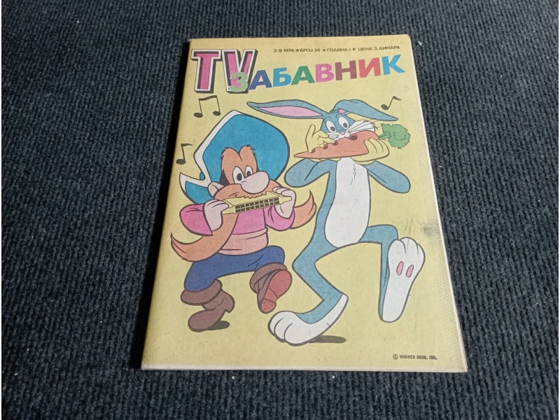 TV ZABAVNIK broj 24 (sa posterom)