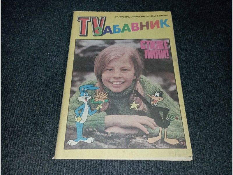 TV ZABAVNIK broj 33 (sa posterom)