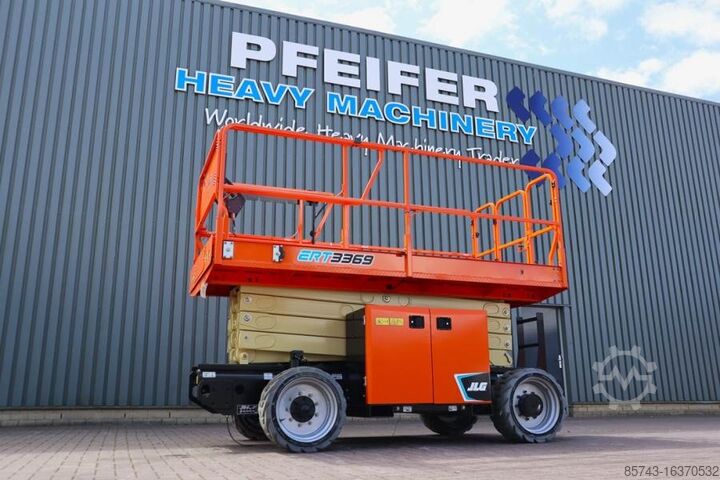 Podizanje makaza
JLG ERT3369 Unused, Diesel, 12m Working Height, 454kg