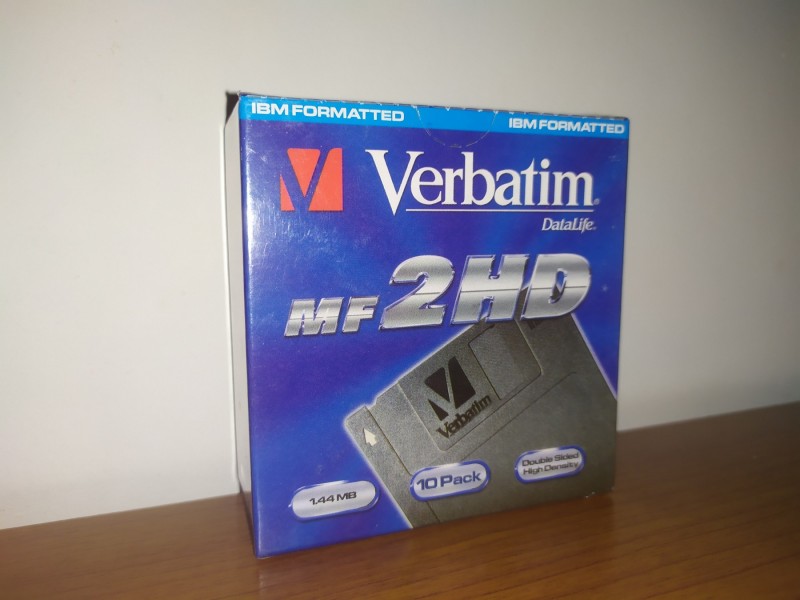 Verbatim MF2HD 10 pack