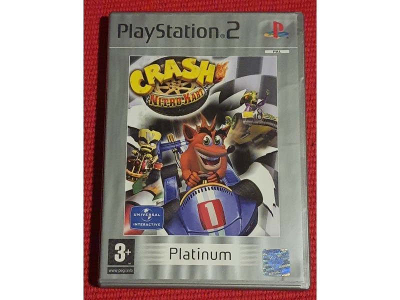 PS2 - Crash Nitro Cart