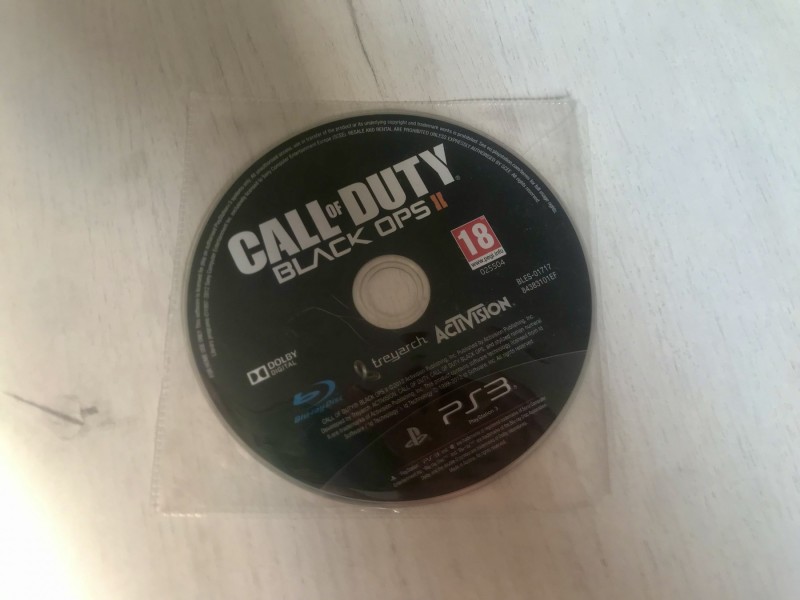 Call Of Duty Black Ops II / PS3 Igra