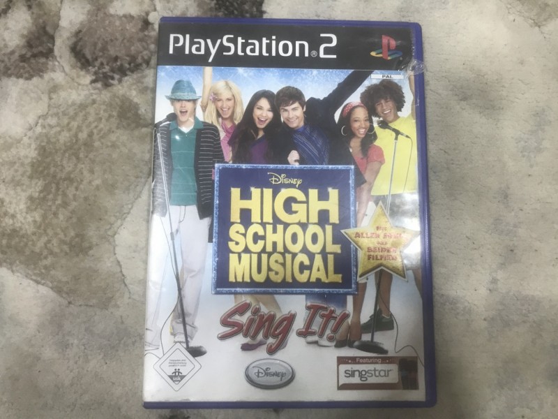 Disney High School Musical Sing It! / PS2 Igra