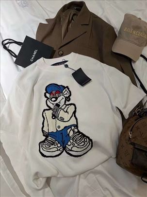 Louis Vuitton 1AATLD Graphic Short-Sleeved Knitwea