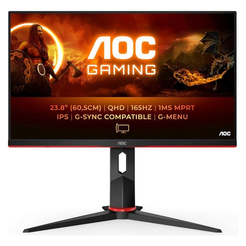 AOC 23.8″ QHD 165Hz Gaming monitor Q24G2A/BK