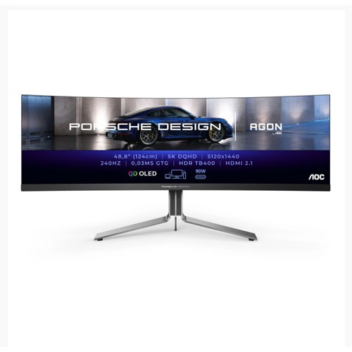 AOC 48.8″ Porsche Design PD49 OLED DQHD Monitor