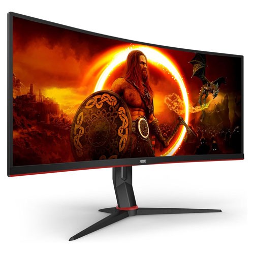 AOC 34″ WQHD 180Hz Gaming zakrivljen monitor CU34G2XP/BK