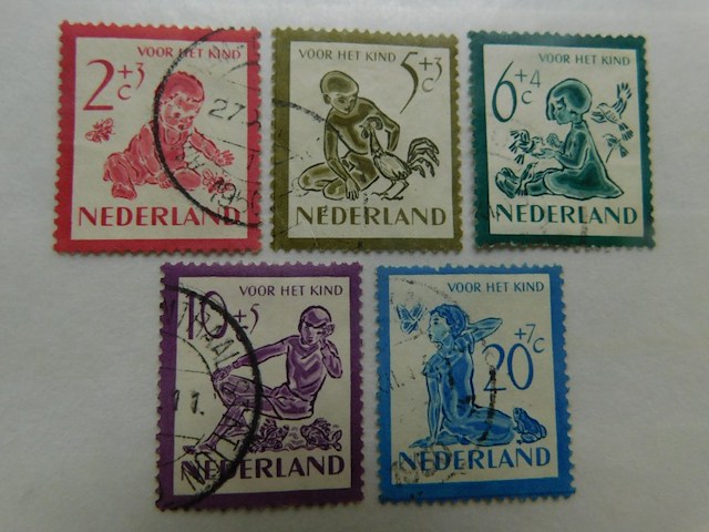 NEDERLAND 1950 KOMPLET SERIJA