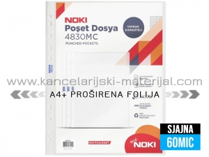 NOKI 4830MC U folija 60mic CRYSTAL PROŠIRENA A4+ 1/100