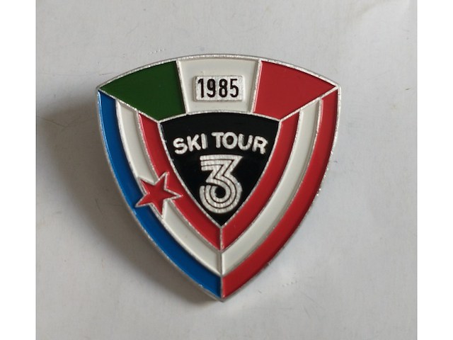 oznaka SKI TOUR 3 1985. Yugoslavia