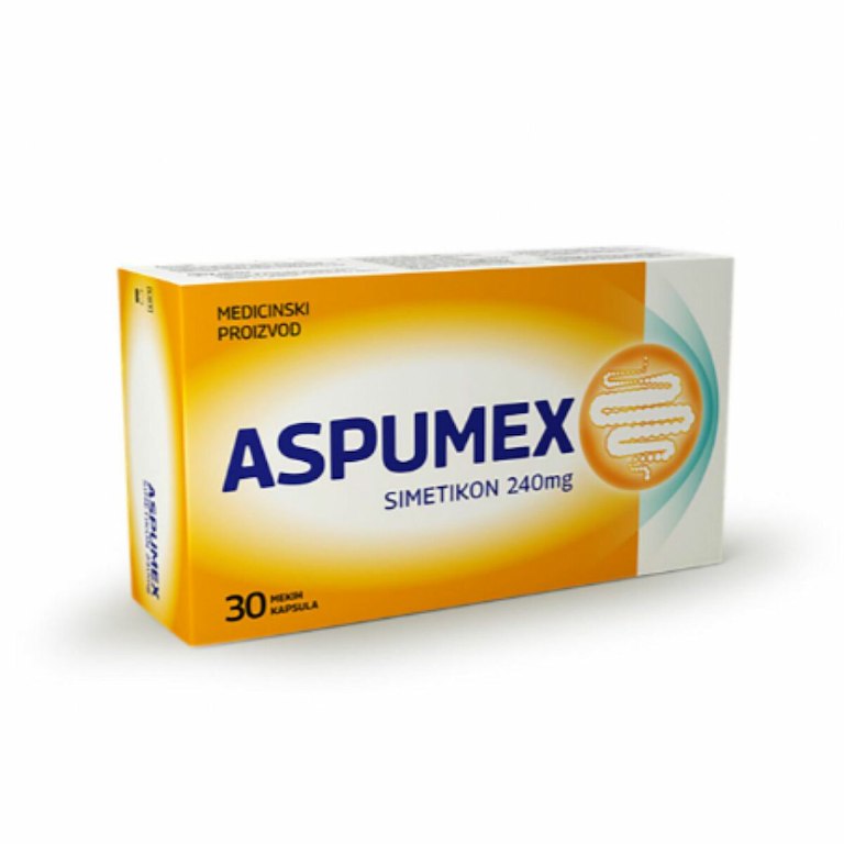 Aspumex Simetikon 240mg 30 kapsula