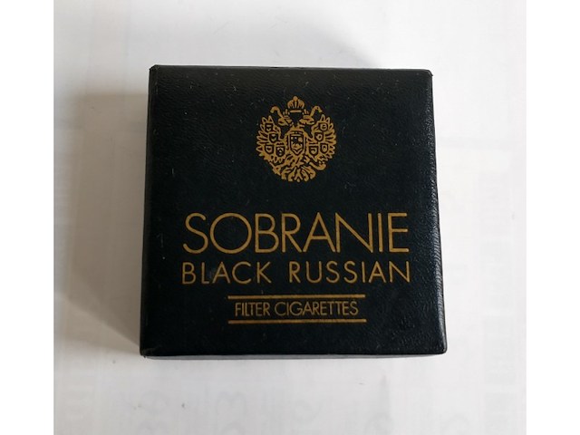 kutija od cigara SOBRANIE BLACK RUSSIAN Made in England