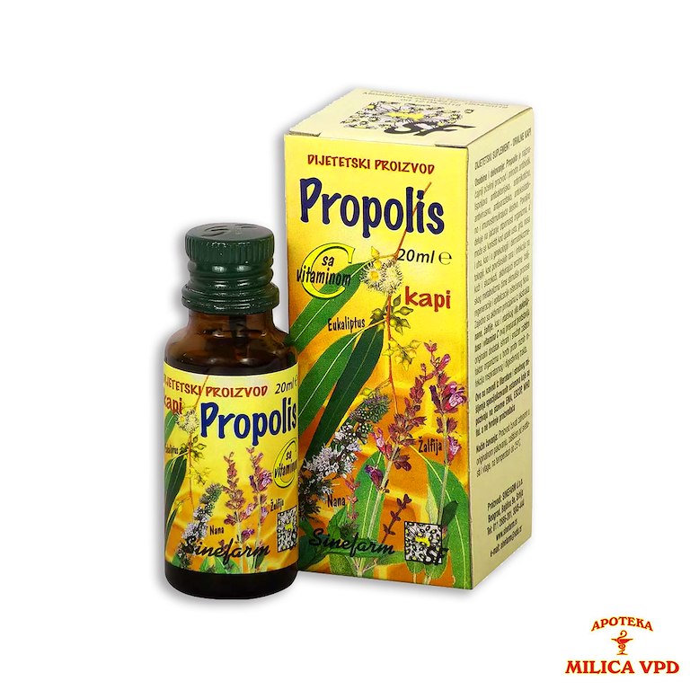 Sinefarm Propolis Eukaliptus Zalfija Nana 20ml