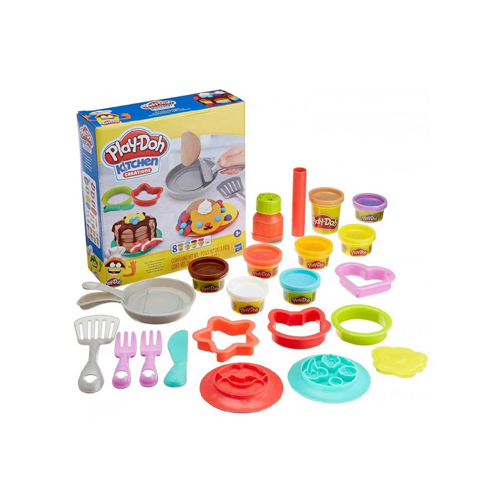 PLAY DOH FLIP N PANCAKES PLAYSET