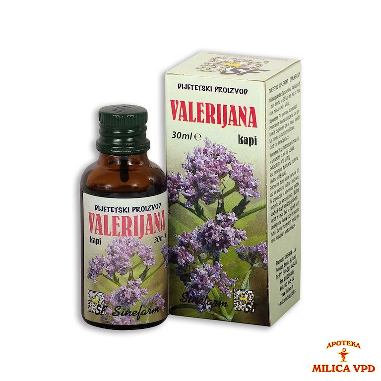 Kapi valerijena Sinefarm 30ml