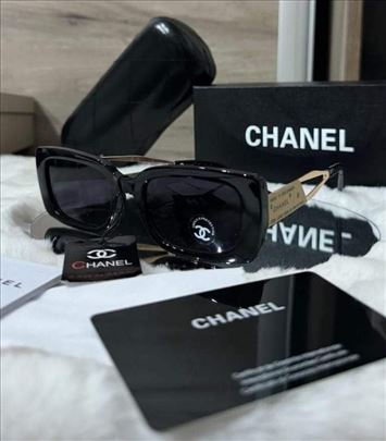 Chanel Black Cambon Sunglasses