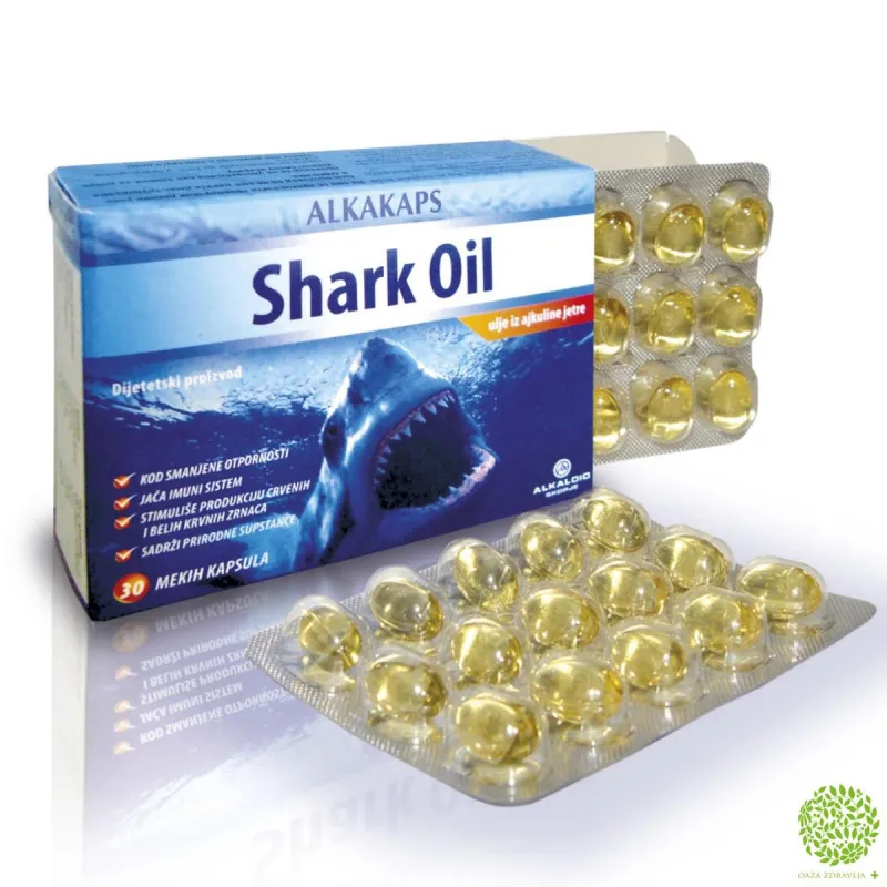 SHARK OIL AKAKAPS 30 kapsula