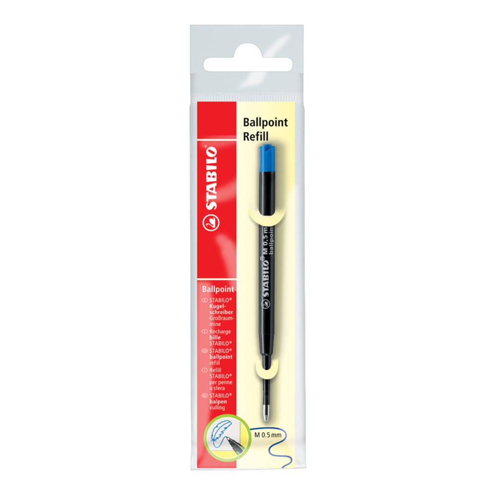 STABILO ballpoint refil a la Parker – crna