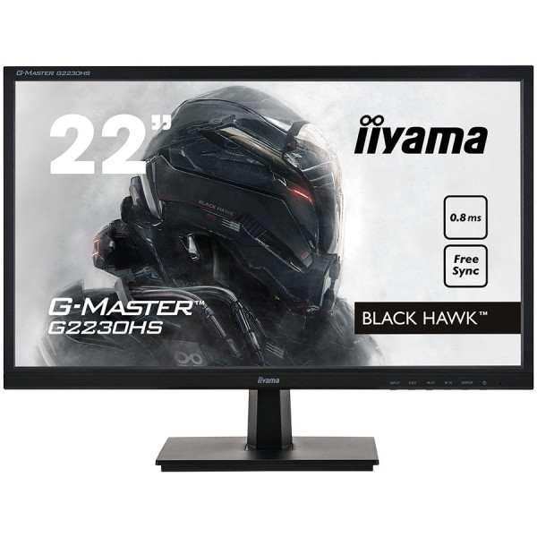 Iiyama 21,5'' Gaming Monitor (G2230HS-B1)
Iiyama 21,5'' Gaming Monitor (G2230HS-B1)