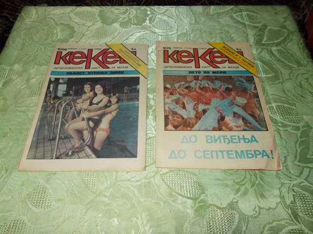 Kekec - 2 broja iz 1978 godine