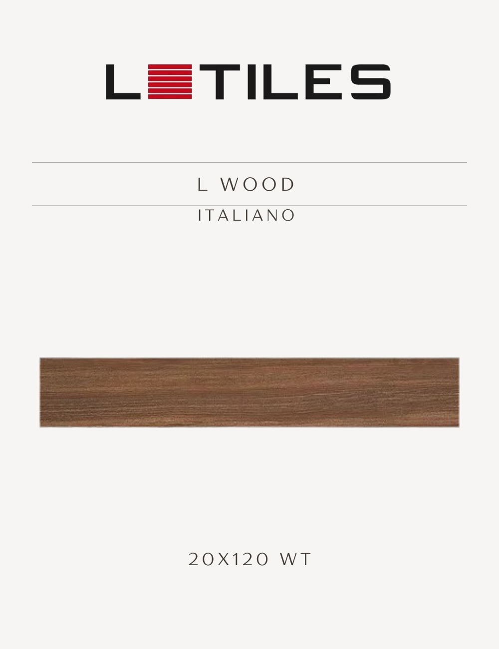 L WOOD ITALIANO 20X120