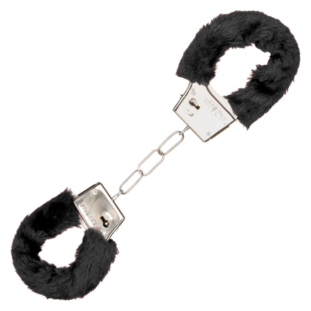 Playful Furry Cuffs – Black lisice