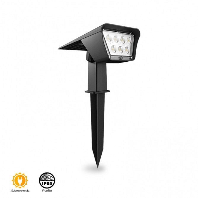 SOLARNA LED PODNA LAMPA 2W WW C02 BBLINK