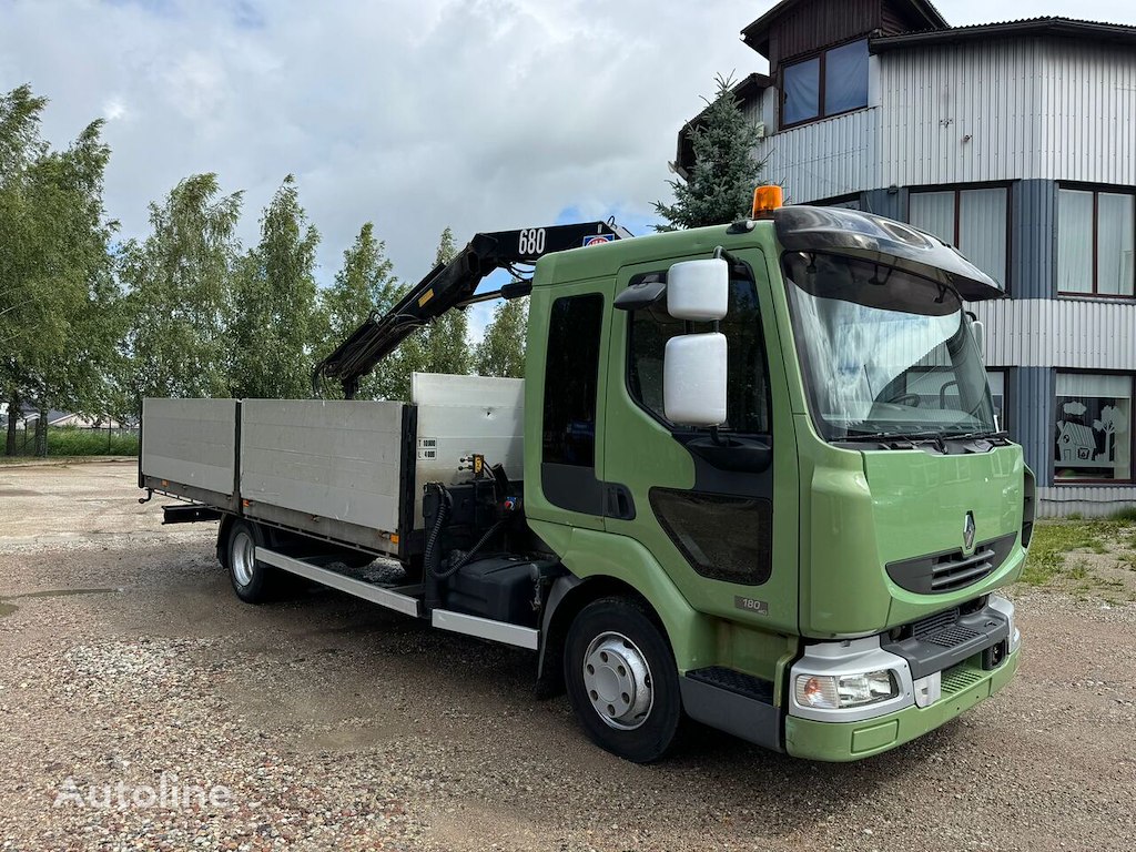 Renault Midlum 10.180 + HMF 683 K2 kamion s ravnom platformom