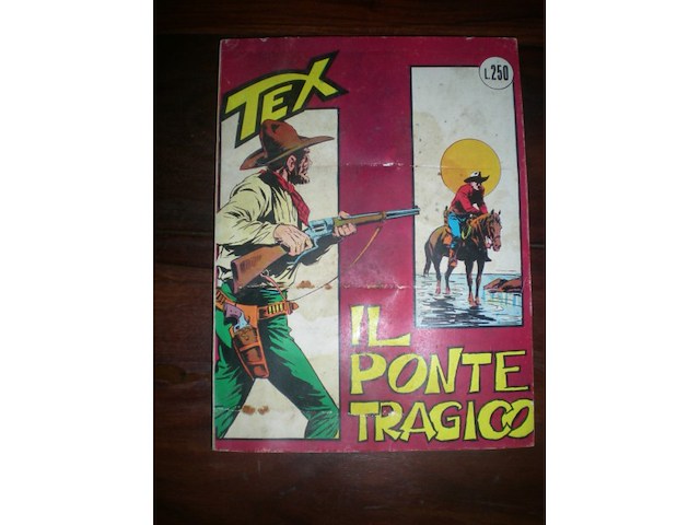 TEX 40 IL  PONTE  TRAGICO  italijanski