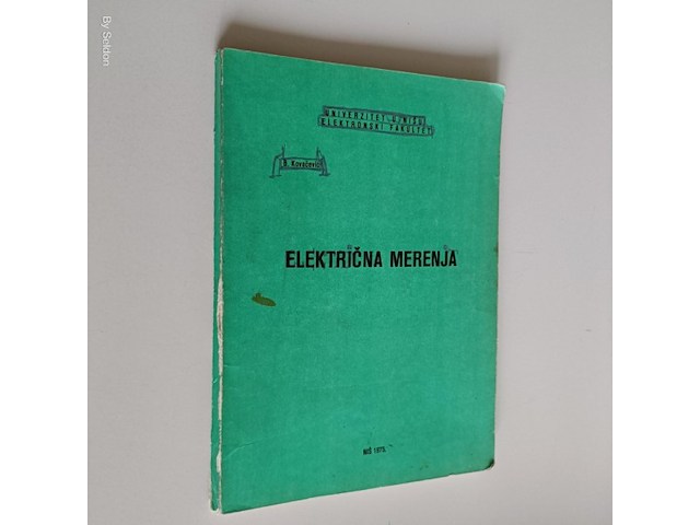 Električna merenja - B. Kovačević