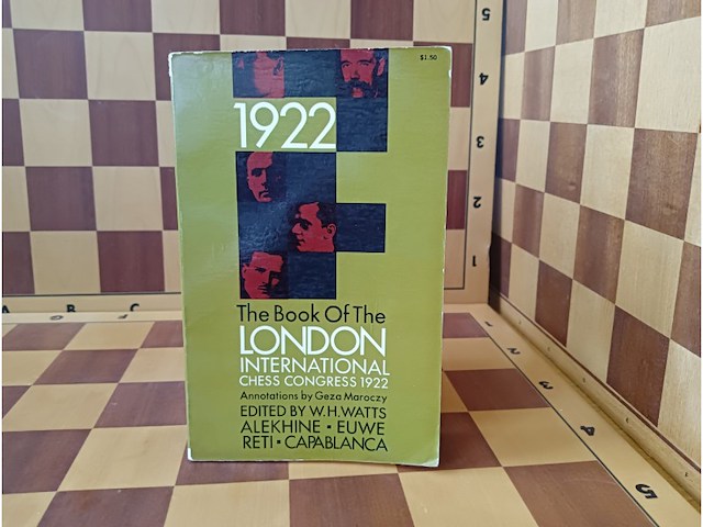 LONDON International Chess Congress 1922 (sah)