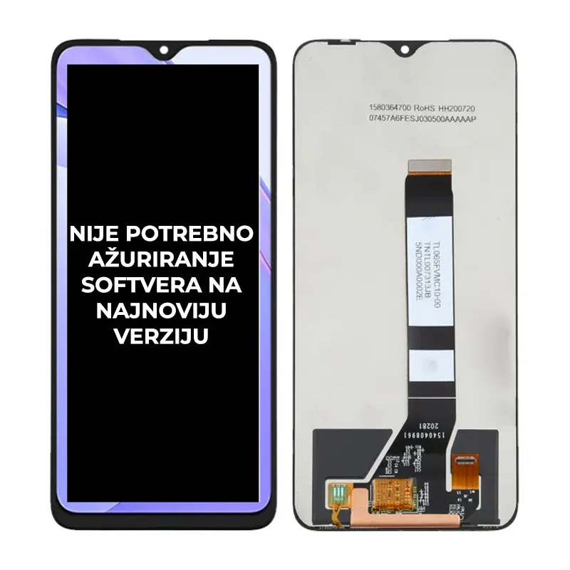 LCD za Xiaomi Redmi 9T/ M3 + touch screen crni ORG