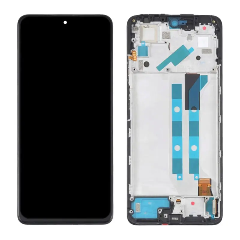 LCD za Xiaomi Redmi Note 11 Pro 5G + touch screen crni WITH FRAME TFT