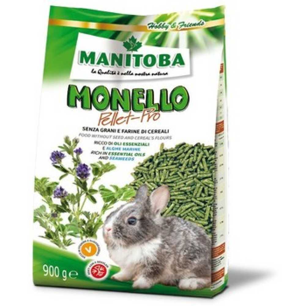 Manitoba Monello Pellet Pro Grain Free hrana za zečeve 900g