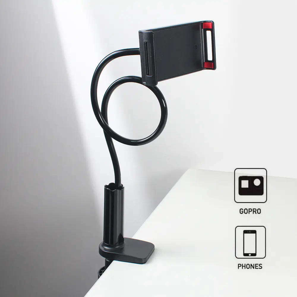 Fleksibilni desktop držač za web kameru tip1 crni